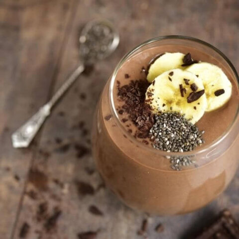 Choco Wake up Smoothie - The Queen of Health
